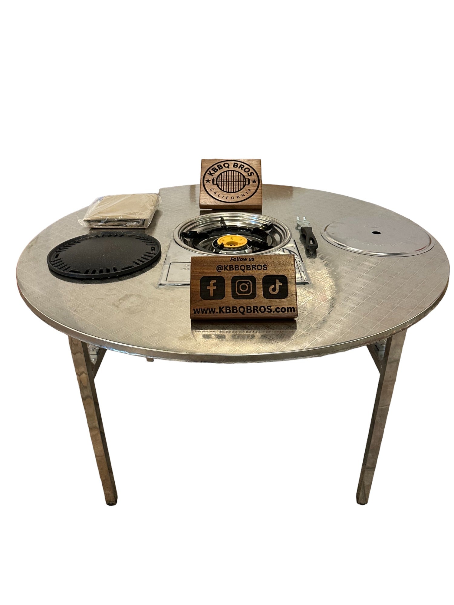 # KBBQBros Folding Table – KBBQBROS